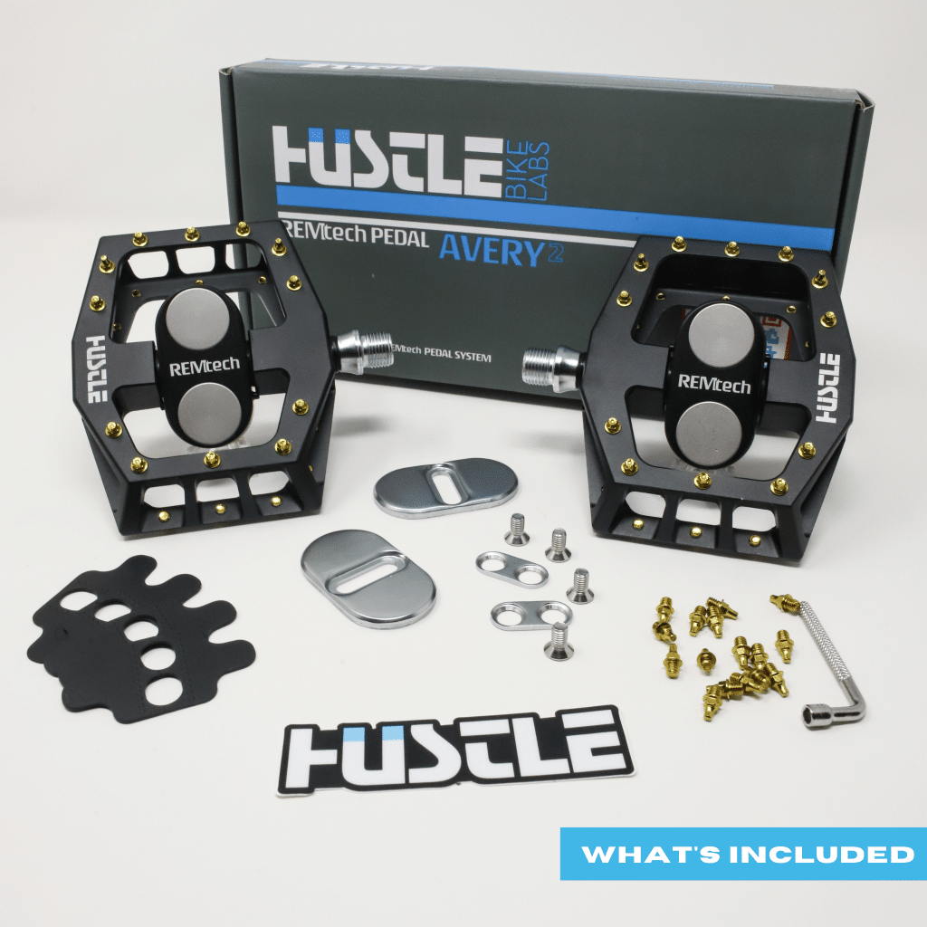 Avery REMtech Pedals - Hustle Bike Labs
