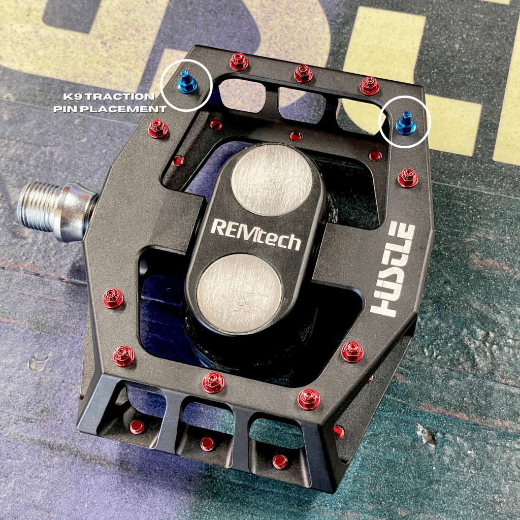Recommended Traction Pin Pedal Setups // REMtech Pedals - Hustle Bike Labs